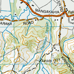 Parakao, Northland - NZ Topo Map