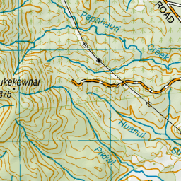 Pukekowhai, Northland - NZ Topo Map