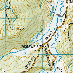 Matawaia, Northland - NZ Topo Map