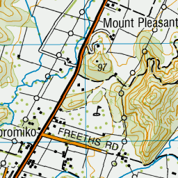 Koromiko, Marlborough - NZ Topo Map