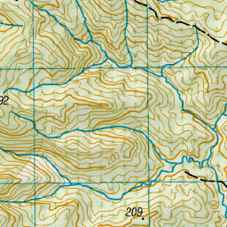 Pipiwai Stream, Northland - NZ Topo Map