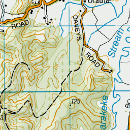 Orauta, Northland - NZ Topo Map
