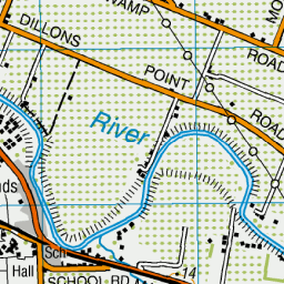 Riverlands, Marlborough - NZ Topo Map
