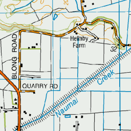 Hellaby Farm, Northland - NZ Topo Map