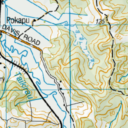 Pokapu, Northland - NZ Topo Map