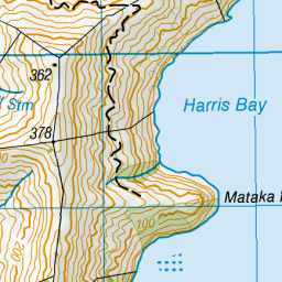 Mataka Point, Marlborough - NZ Topo Map