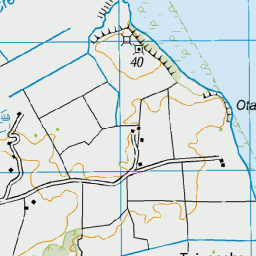 Otara Point, Northland - NZ Topo Map