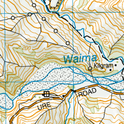 Waima River, Marlborough - NZ Topo Map