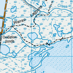 Wairau Lagoons Walkway, Marlborough - NZ Topo Map