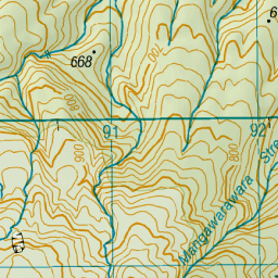 Mangorei Stream, Taranaki - NZ Topo Map
