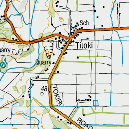 Titoki, Northland - NZ Topo Map