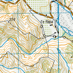 Te Rapa, Marlborough - NZ Topo Map