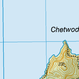 Chetwode Islands, Marlborough - NZ Topo Map