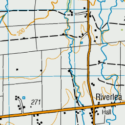 Riverlea, Taranaki - NZ Topo Map