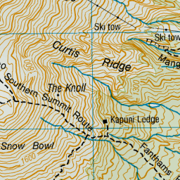 Kapuni Lodge, Taranaki - NZ Topo Map