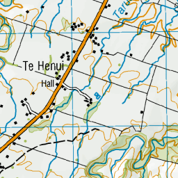 Te Henui, Taranaki - NZ Topo Map