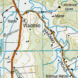 Waiomio, Northland - NZ Topo Map