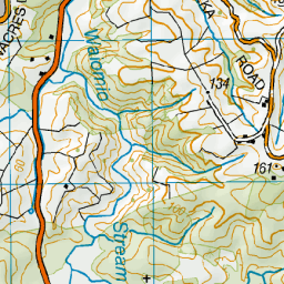 Waiomio Stream, Northland - NZ Topo Map