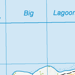Big Lagoon, Marlborough - NZ Topo Map
