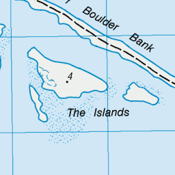 Boulder Bank, Marlborough - NZ Topo Map