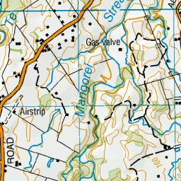 Mangorei Stream, Taranaki - NZ Topo Map