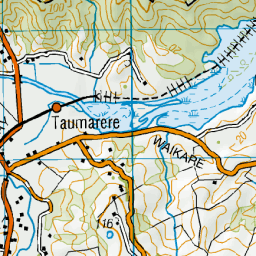 Taumarere, Northland - NZ Topo Map