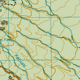 Waingongoro River, Taranaki - NZ Topo Map