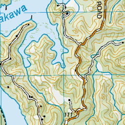 Kawakawa River, Northland - NZ Topo Map