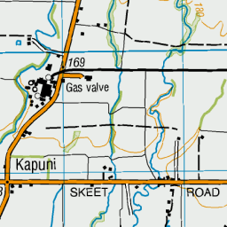Kapuni, Taranaki - NZ Topo Map