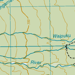 York Loop Track, Taranaki - NZ Topo Map