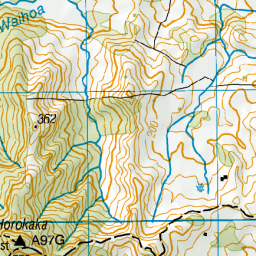 Horokaka, Northland - NZ Topo Map