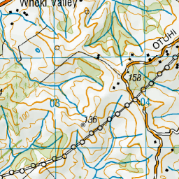Wheki Valley, Northland - NZ Topo Map