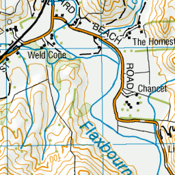 Weld Cone, Marlborough - NZ Topo Map