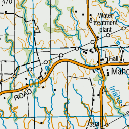 Mahoe, Taranaki - NZ Topo Map