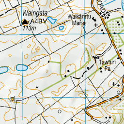 Pouto Marae, Northland - NZ Topo Map