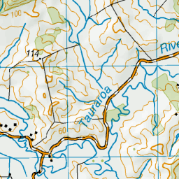 Tauraroa River, Northland - NZ Topo Map