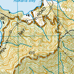 Hakana Bay, Marlborough - NZ Topo Map