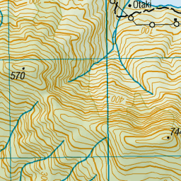 Otaki, Marlborough - NZ Topo Map
