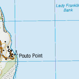 Pouto Point, Northland - NZ Topo Map