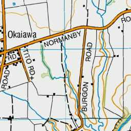 Okaiawa, Taranaki - NZ Topo Map