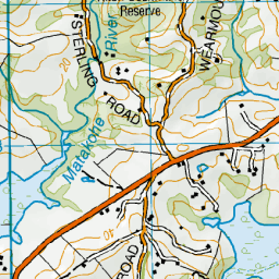 Matakohe River, Northland - NZ Topo Map