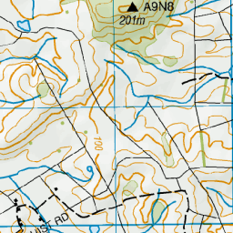 Pukekohe, Northland - NZ Topo Map