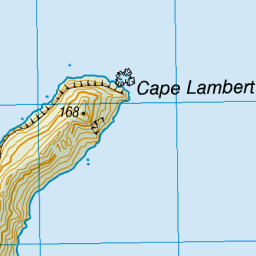 Cape Lambert, Marlborough - NZ Topo Map