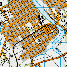 Waitara, Taranaki - NZ Topo Map