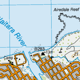 Airedale Reef, Taranaki - NZ Topo Map