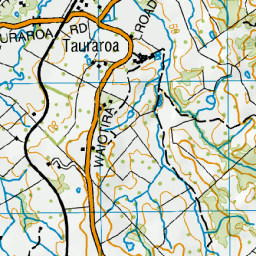 Tauraroa, Northland - NZ Topo Map
