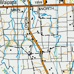 Waipapa, Taranaki - NZ Topo Map
