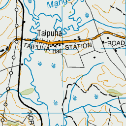 Taipuha, Northland - NZ Topo Map