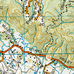Otaika Valley Walkway, Northland - NZ Topo Map