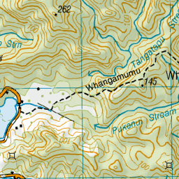 Pukenui Stream, Northland - NZ Topo Map
